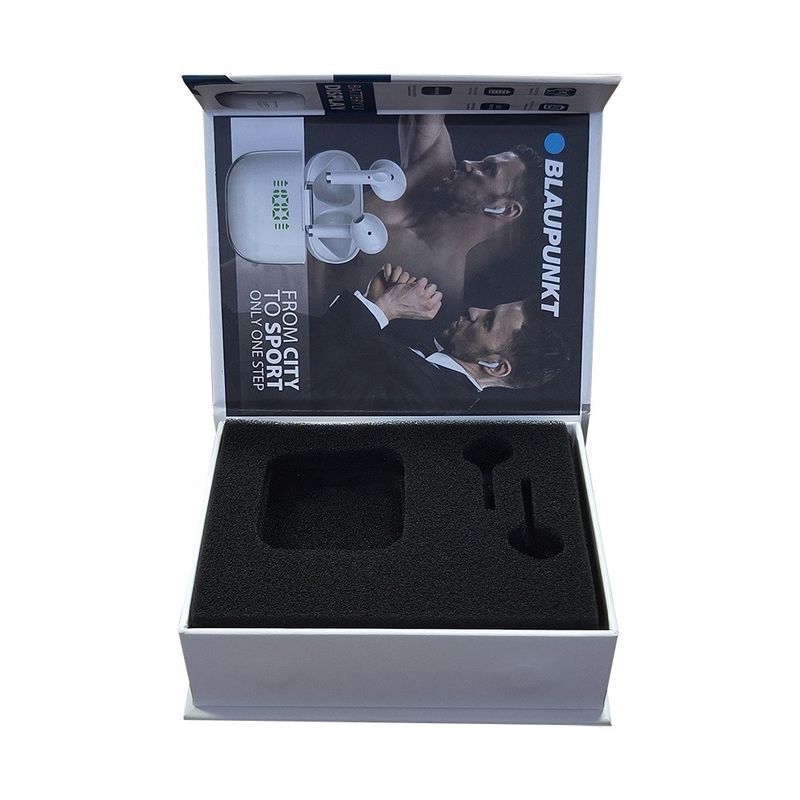 Portable Wireless Bluetooth Earphone Packaging Box , Luxury Magnet ...